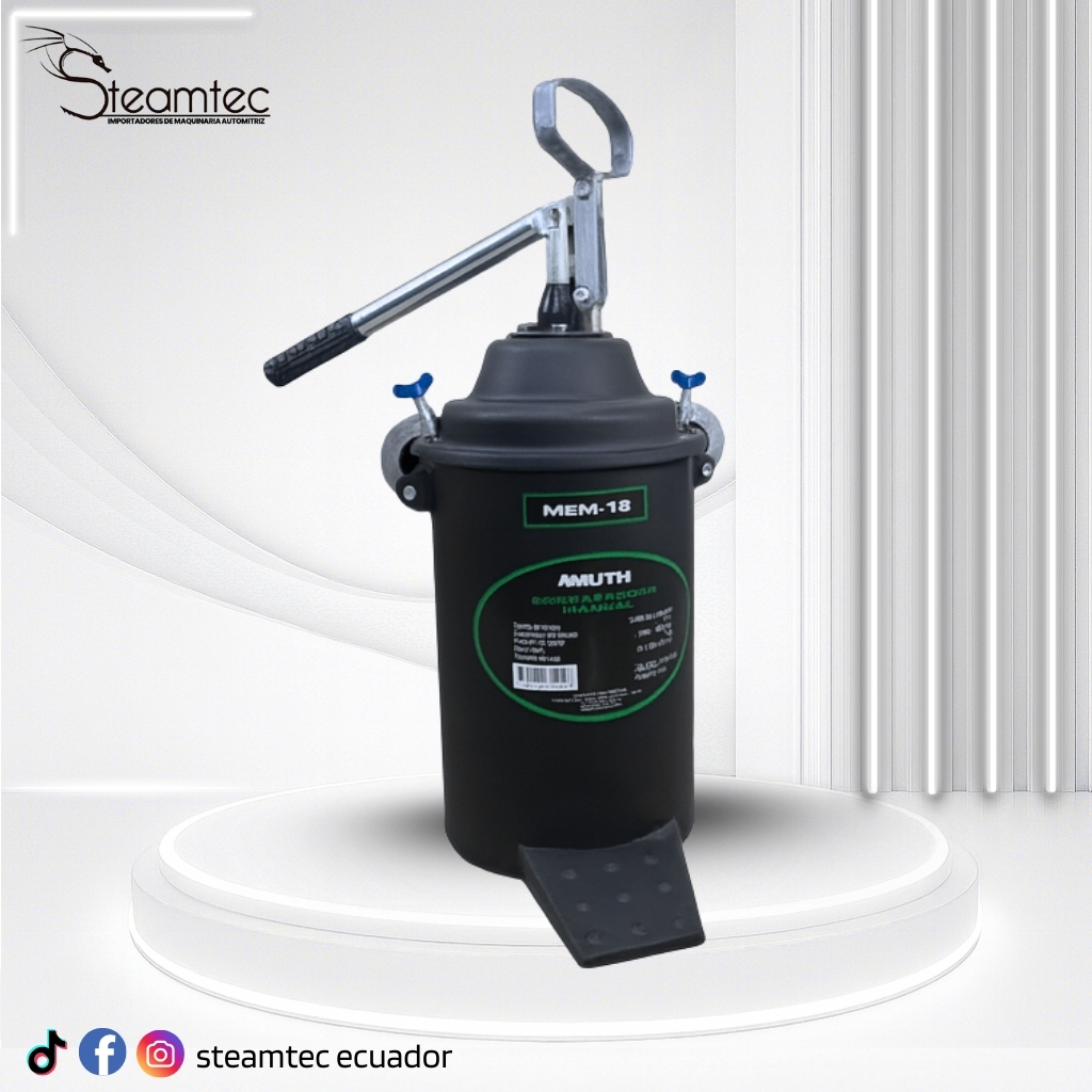 Engrasadora Manual 12 Litros Muth - Steamtec Ecuador