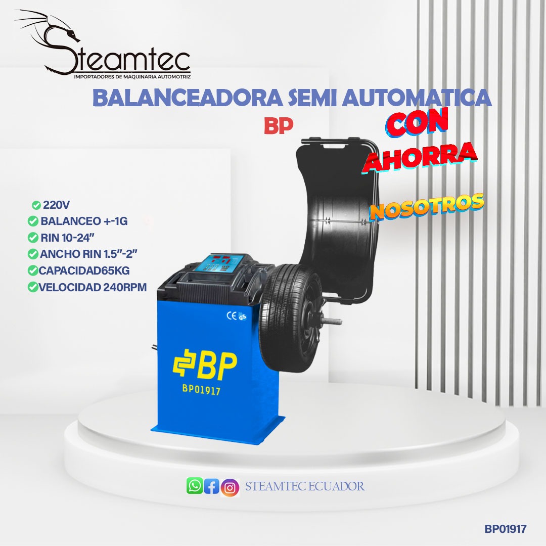 Balanceadora Semi Automática Bp - Steamtec Ecuador