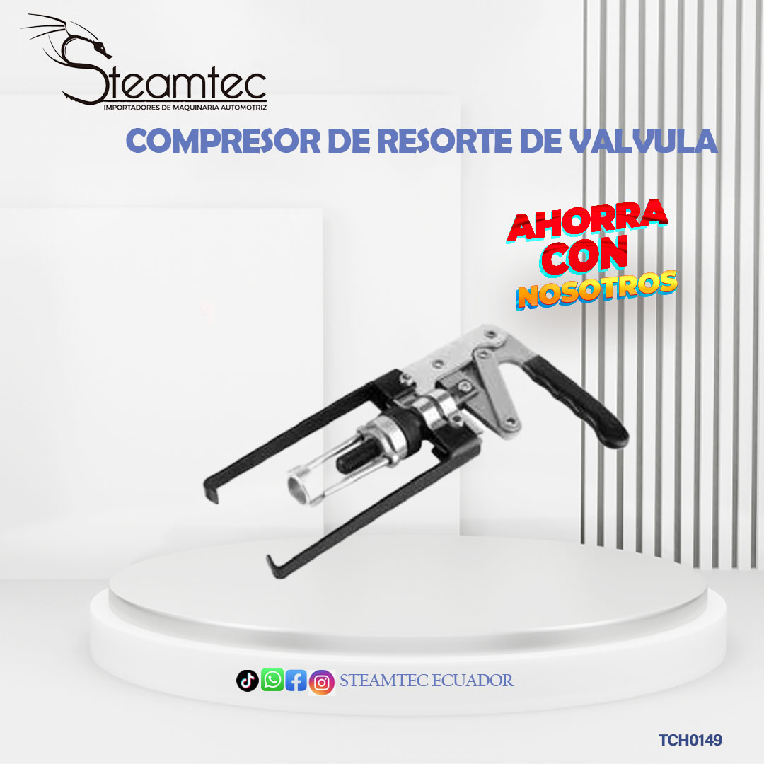 Compresor de Resorte de Válvula - Steamtec Ecuador