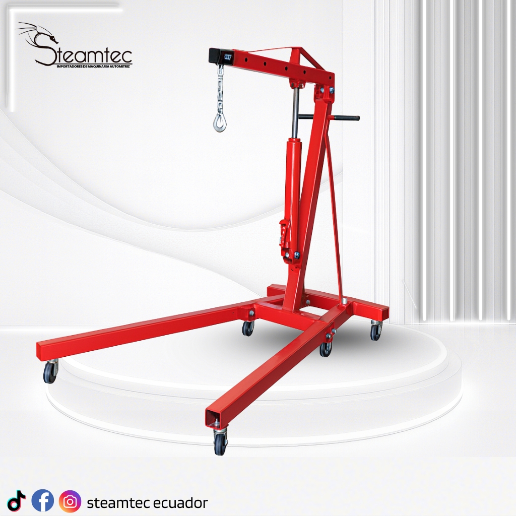 Tecle Pluma para extracción de Motor 2TON THYSON - Steamtec Ecuador